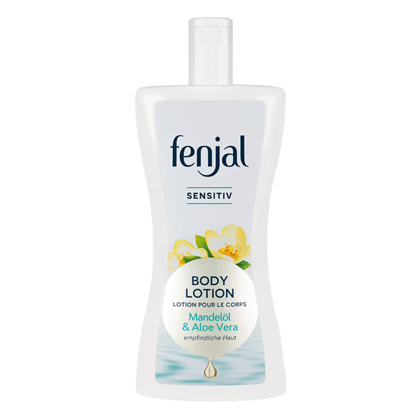 Sensitive Body Lotion 400ml body lotion with almond oil and aloe vera ...