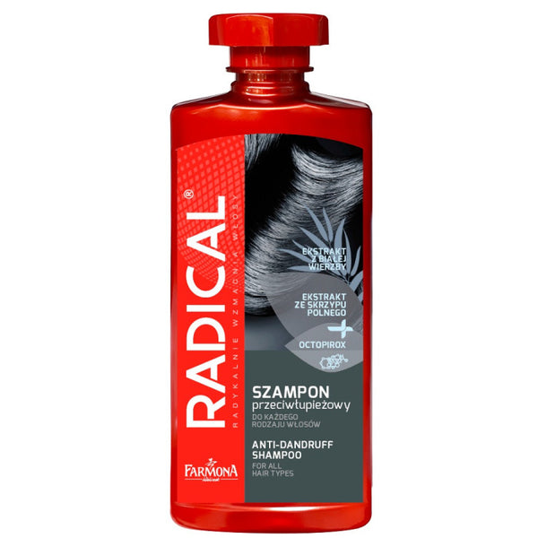 Radical Anti-Dandruff Shampoo anti-dandruff shampoo for all hair types ...
