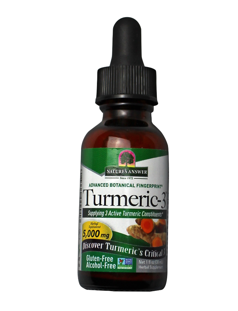 Turmeric-3 turmeric rhizome extract, dietary supplement 30ml ...