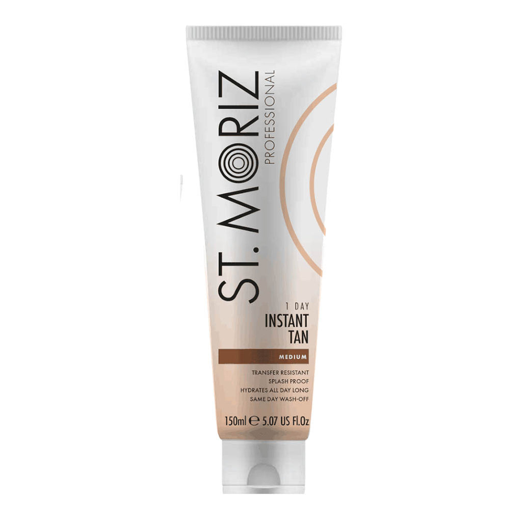 Professional 1 Day Instant Tan washable body bronzer Medium 150ml ...