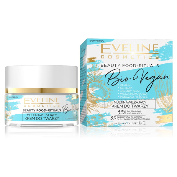 Natural Beauty Foods Bio Vegan multi-moisturizing face cream 50ml ...