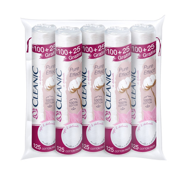 Pure Effect cosmetic pads 5x125 pcs. – Cosmetics beauty shop