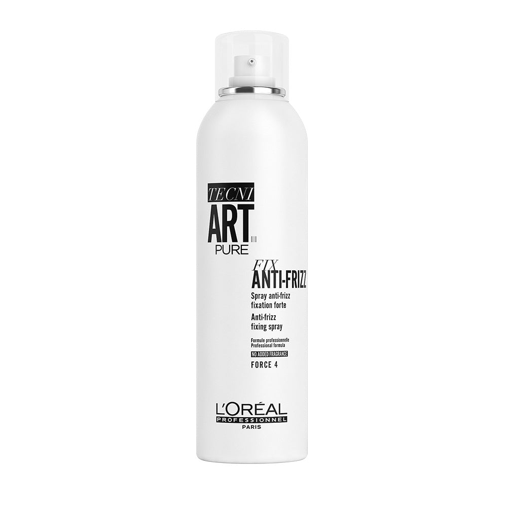 Tecni Art Pure Fix Anti-Frizz Spray, fragrance-free, strong-fixing for ...