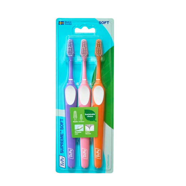 Supreme Soft Toothbrush 3pcs – Cosmetics beauty shop