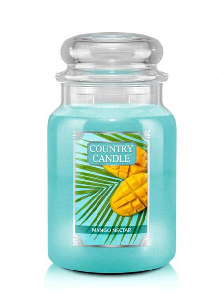 Large, scented candle with two wicks Mango Nectar 680g – Cosmetics ...