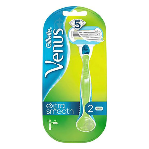 Venus Extra Smooth women's razor with replaceable cartridges ...