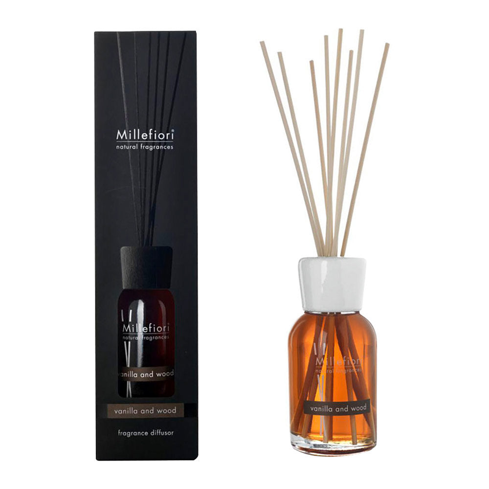 Natural Fragrance Diffuser aroma sticks Vanilla and Wood 100ml ...