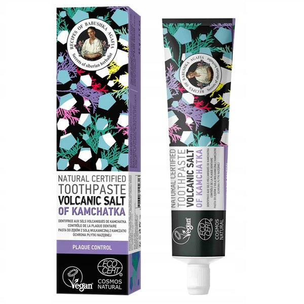 Natural Toothpaste natural toothpaste Kamchatka Volcanic Salt 85g ...