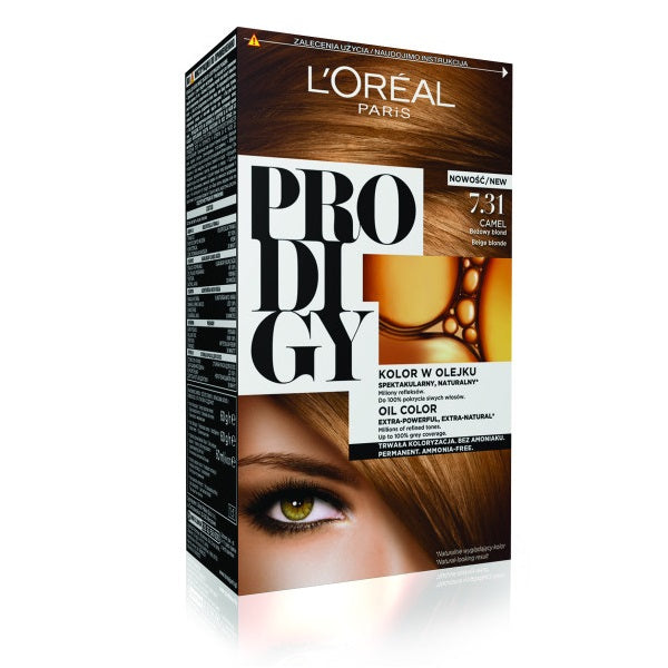 Prodigy hair dye 7.31 Sahara – Cosmetics beauty shop