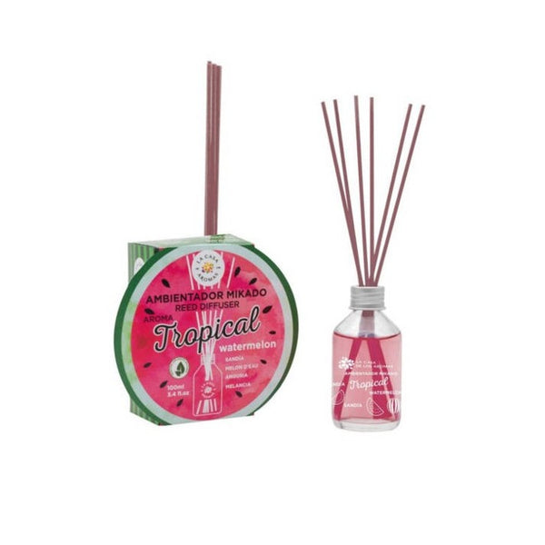 Reed Diffuser Tropical aromatic oil with sticks Watermelon 100ml ...