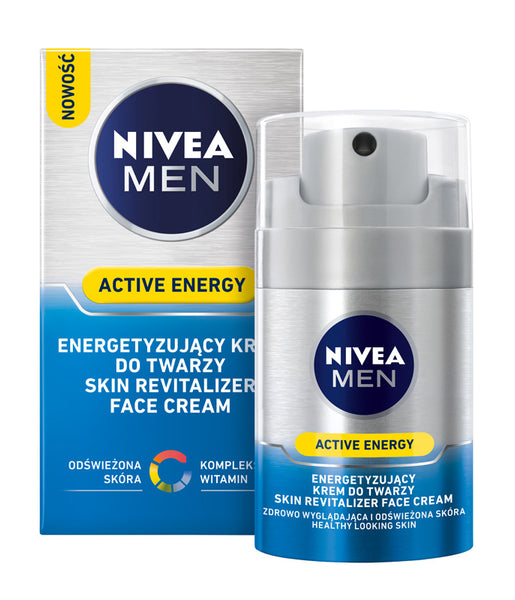 Men Active Energy energizing face cream 50ml – Cosmetics beauty shop