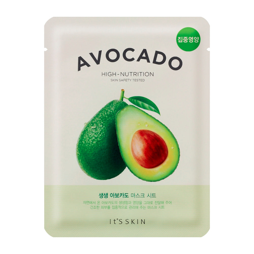 The Fresh Mask Sheet Avocado face mask with avocado extract 20ml ...