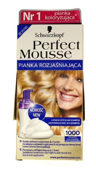 Perfect Mousse lightening foam 1000 Gentle Brightening – Cosmetics ...