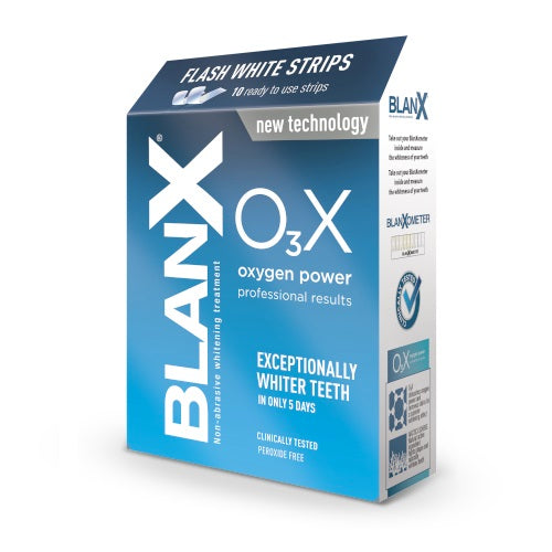 O3X Oxygen Power teeth whitening strips with active oxygen 10 pcs ...