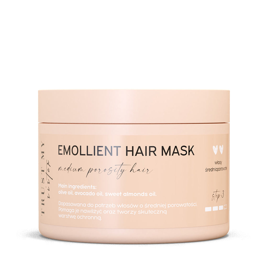 Emollient Hair Mask 150g emollient mask for medium porosity hair ...
