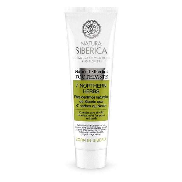 Natural Siberian Toothpaste natural herbal toothpaste 7 Northern Herbs ...