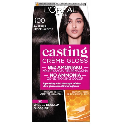 Casting Creme Gloss Hair dye 100 Licorice – Cosmetics beauty shop