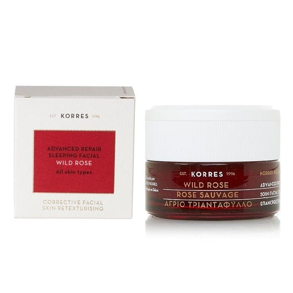 Wild Rose Advanced Repair Sleeping Facial brightening and illuminating ...