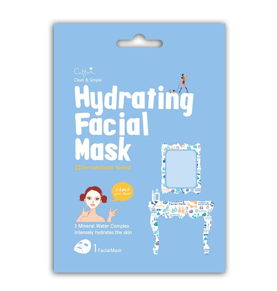 Hydrating Facial Mask Intensively moisturizing face sheet mask ...