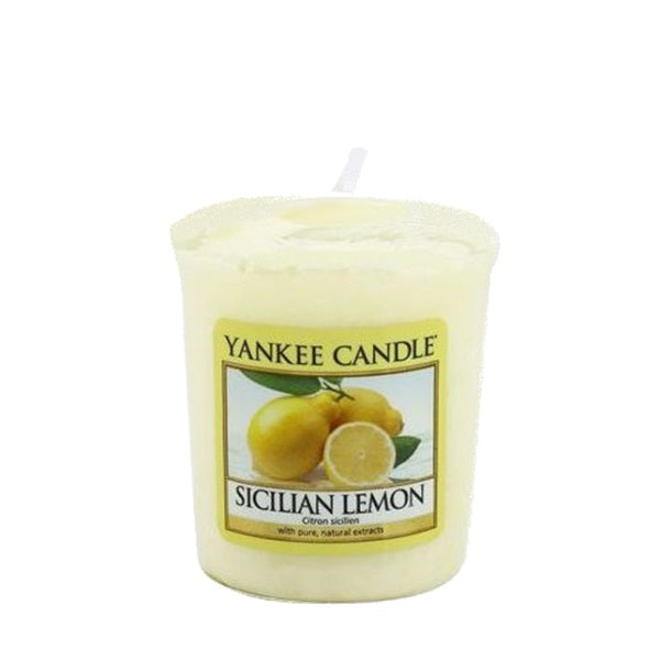 Scented sampler candle Sicilian Lemon 49g – Cosmetics beauty shop